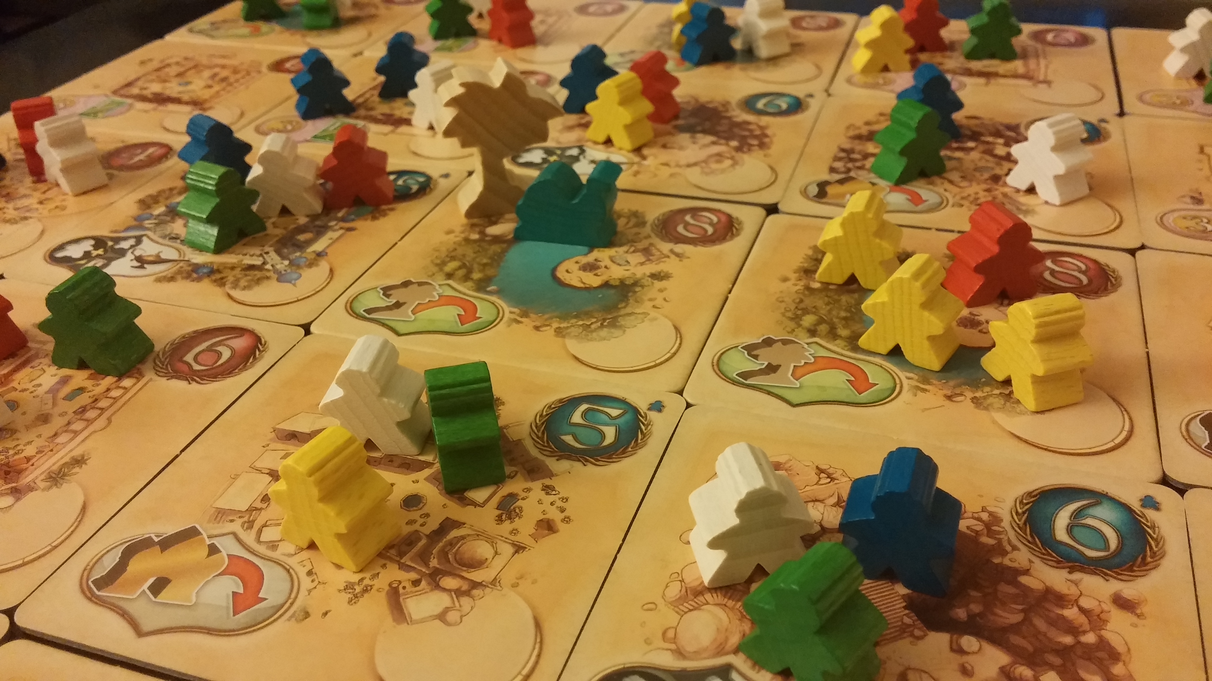 Five Tribes: Dropping meeples in the desert